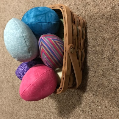 Simple Easter Eggs Sewing Pattern - Etsy
