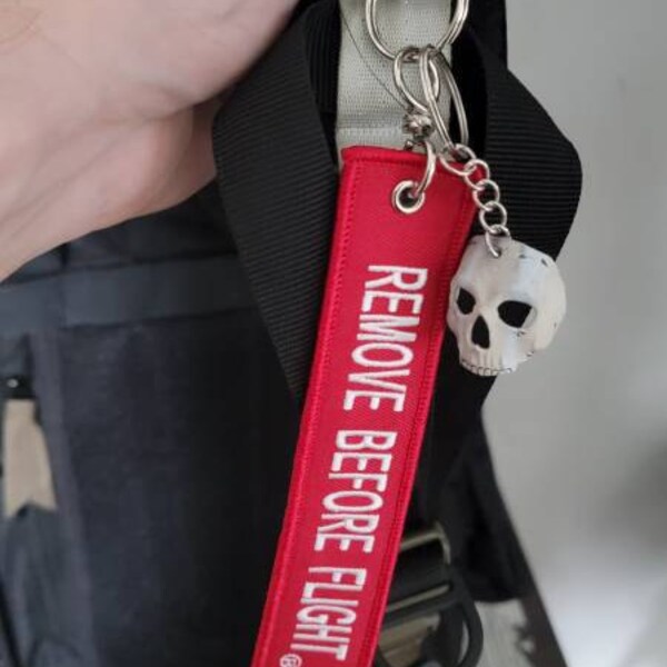 MW2 Ghost Skull Mask Keychain, Warzone Ghost Mask Keychain, Call of ...