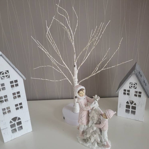 Clayre & Eef 2er Set Figur Winterkinder 13 cm Kinder Polyresin ...