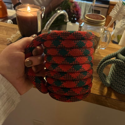 Recycled Climbing Rope Wall Art 11 X 14 Glacial Mountain - Etsy