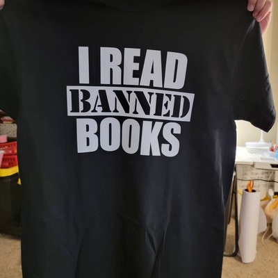 I Read Banned Books SVG, Reader Cut File, Book Club Saying, Bibliophile ...