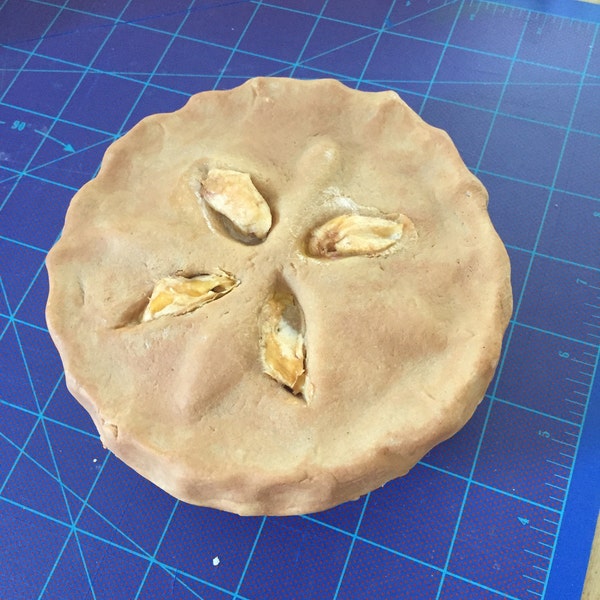 FAKE Mini Double Crusted Pie 5" Round - Looks and Smells Like Just ...
