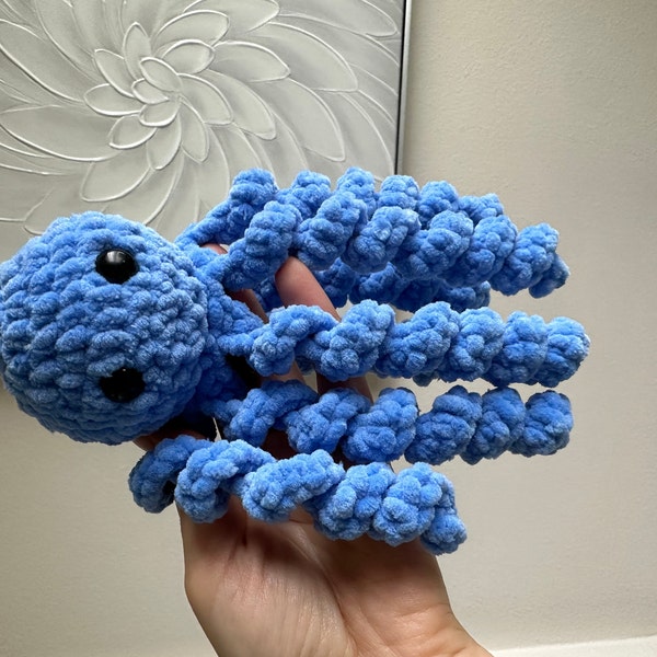 Crochet Octopus Jellyfish, NICU Preemie Plushie for Newborn, Stuffed ...