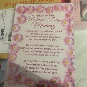 Remembering A Special Nana Grave Card Nana Funeral Tribute | Etsy