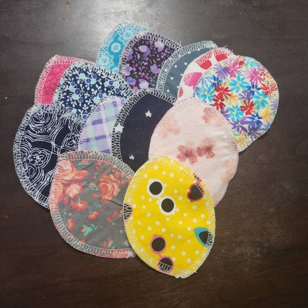 Set/13 Reusable Interlabial Pads (petals). >random