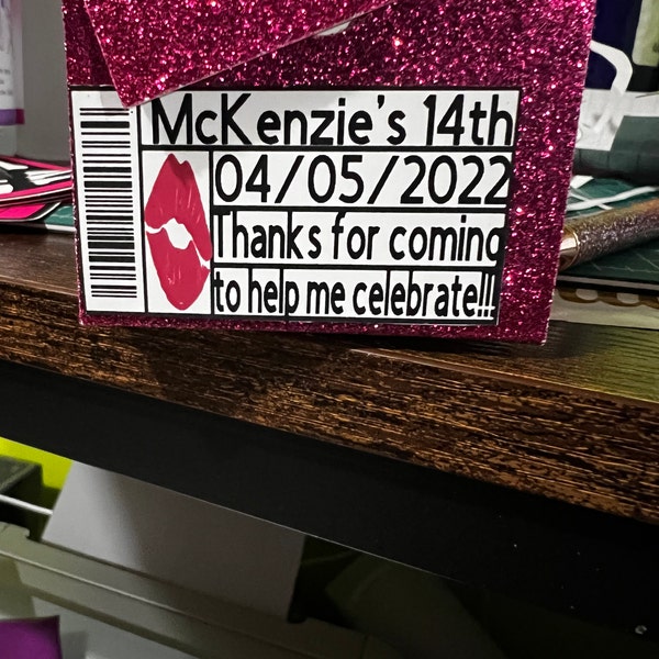 Shoe Box Label Template, SVG, DXF, PNG Printable, Instant Download - Etsy