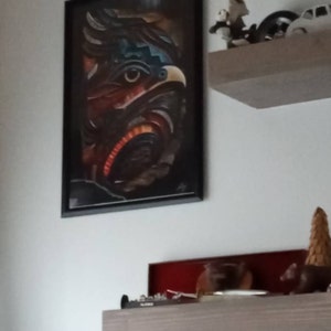 Hoku the Hummingbird, Indigenous Art, Tribe Art, Tlingit Art, Native ...