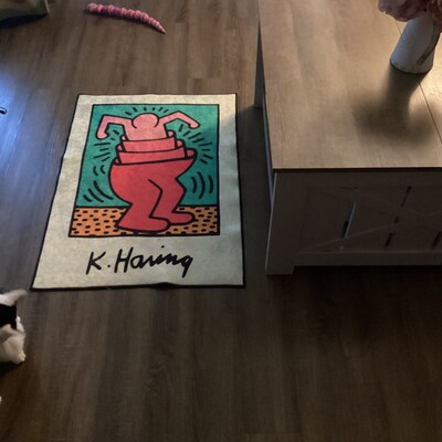 KH Rug, Dancing, Rebirth Rug, Man Giving Birth to Himself Self-birth ...