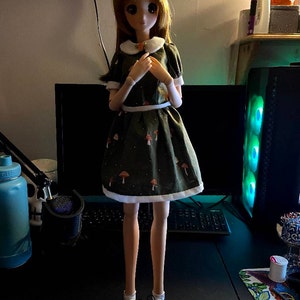Irregular Hem Dress PATTERN for Smart Doll. Step by Step - Etsy