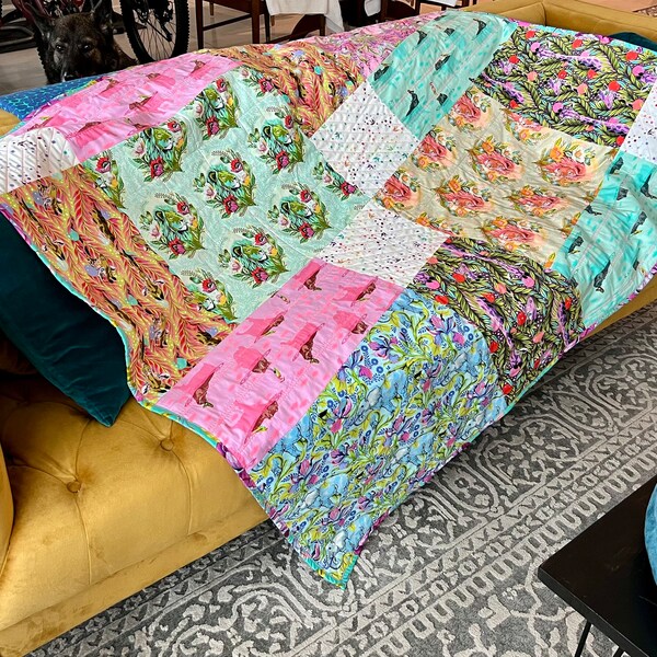 Tula Pink Everglow Animals 8 Fat Quarter Bundle - Etsy