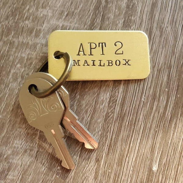 Custom Hand Punched Brass and Metal Tag - 2"x1" Oval or Rectangle Hand ...