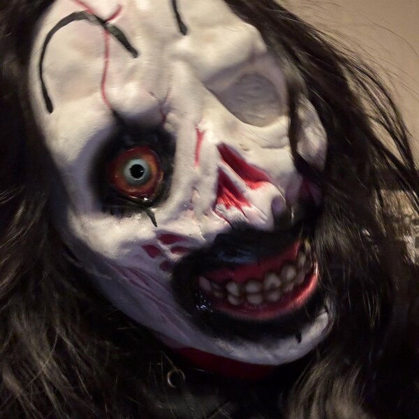 Perchta Wearable Latex Mask - Winter Witch - Holiday Spirit - Etsy