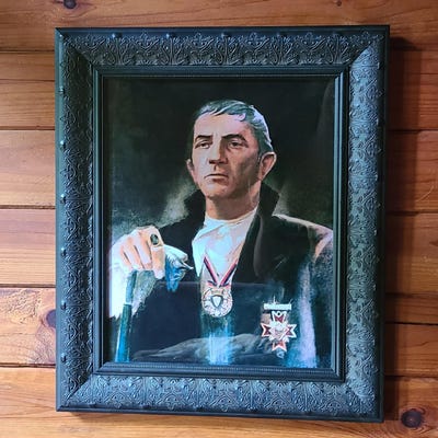 Barnabas Collins 1897 Portrait on CANVAS From DARK SHADOWS - Etsy