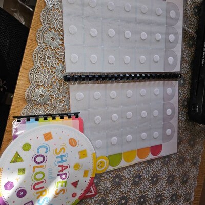 Printable Shape and Color Matching Velcro Activity, Shapes and Colours ...