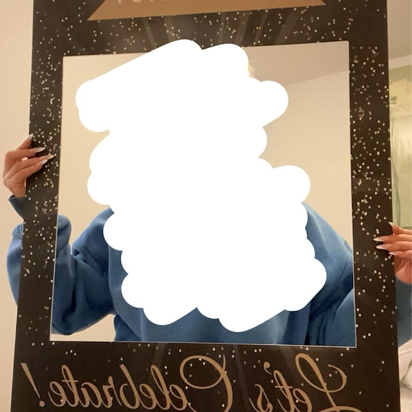 Customisable Social Media Selfie Frame Bespoke Linkedin Effect ...