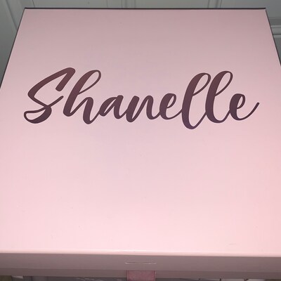 Custom Happy Birthday Gift Box With Name Personalized - Etsy