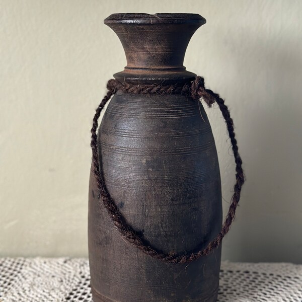 Small Old Vintage Indian Wobbling Clay Pots Wobble Pots Wobbly Pots ...