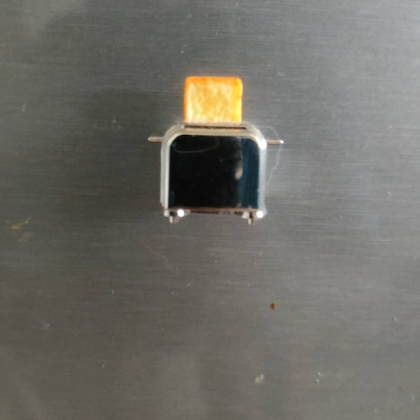 Slice Toaster Fridge Magnet | 3D Toaster Magnets | Tiny Bread Toaster ...