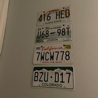 Pick Your Letters flat and Embossed License Plate Letters and Numbers ...