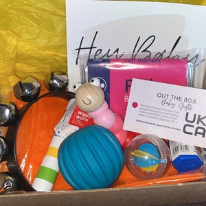 CREATE YOUR OWN Baby Sensory Box Baby Toys for Sensory Development ...