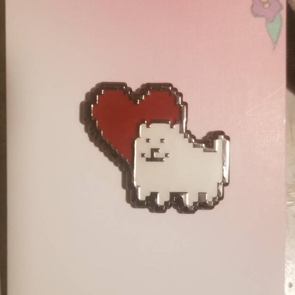Annoying Dog Undertale Enamel Pin - Etsy