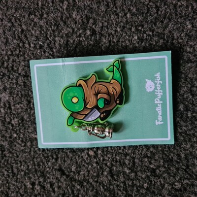 Pangolin Wooden Pin Animal Pins - Etsy