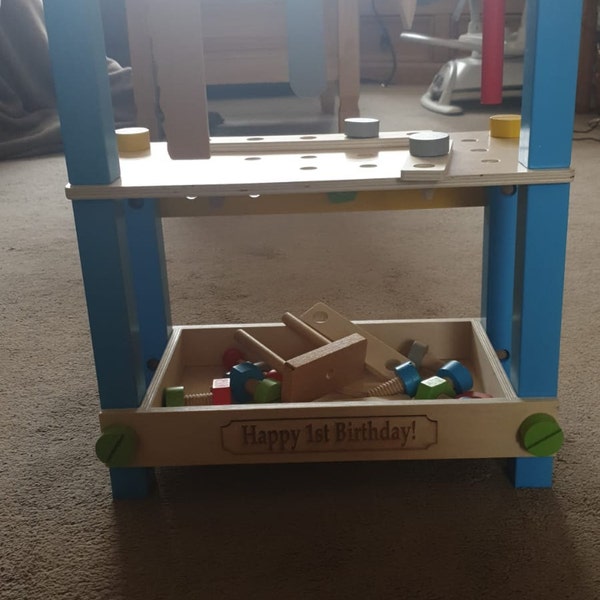 Personalised Wooden Train, My First Train Set, Toy Train Tracks ...