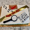 Fondant Detective Cake Toppers - Fondant Crime Scene - Fondant Escape ...