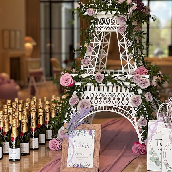 Big Eiffel Tower, 2m Wood Sculpture, Eiffel Tower Decor, Eiffel Tower ...