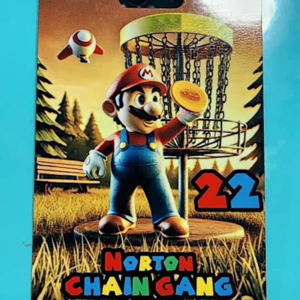 Mario Disc Golf Metal Wall Art - Etsy