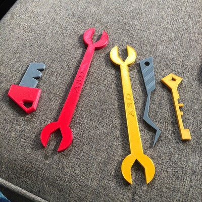 Hello Neighbor Lock and Key Complete Set of 6 3D Printed - Etsy