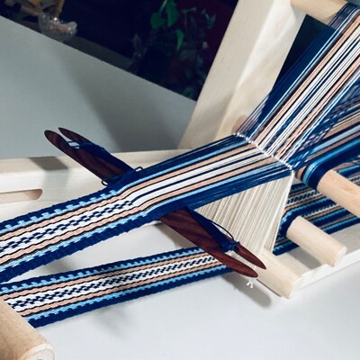 Inkle Weaving Letter Chart, How to Weave Letters on a Warp-faced Band ...