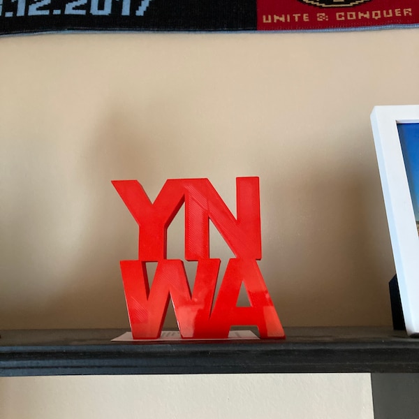 Liverpool 3D Sign - YNWA You'll Never Walk Alone With Lyrics - Etsy