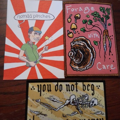 Forage With Care Patch - Etsy