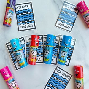 Xtreme Candy Printable Swim Meet Favors Good Luck Extremely Proud - Etsy
