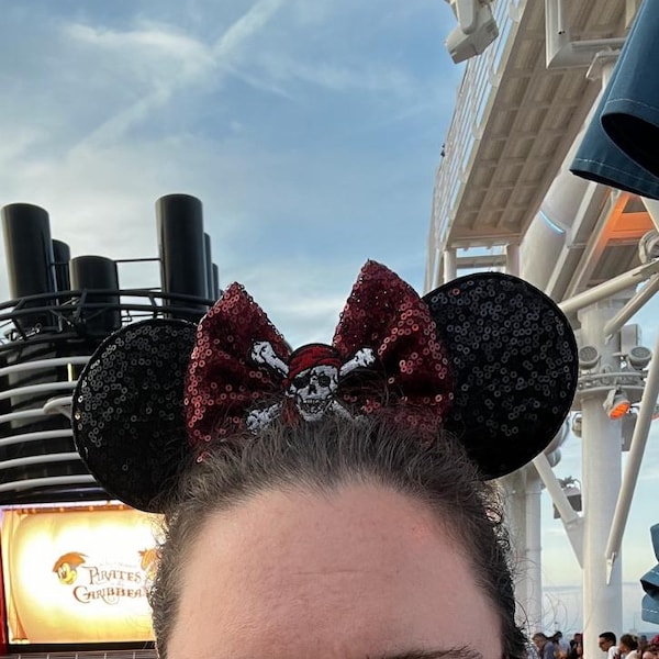 Cruise Minnie Ears, Boat Mickey Ears, Line Mouse Ears Headband, Magical ...