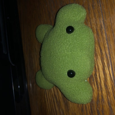 Rice Filled Green Toad Handmade Plush - Etsy