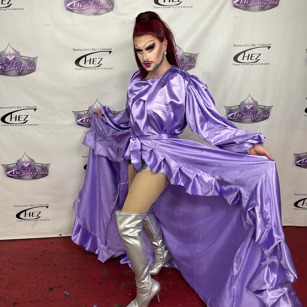 Red Becca - Sequin Dance Leo & Drag Costume, 2 Piece - Etsy