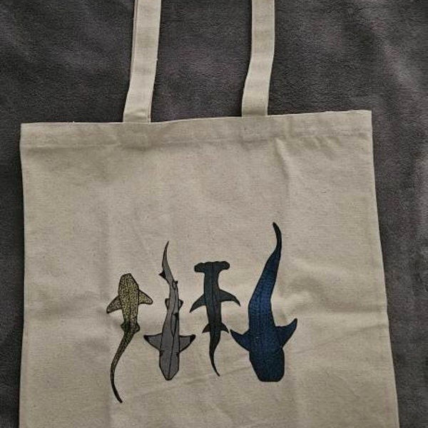 Color Stingray Tote Bag, Manta Ray Tote, Ocean Tote Bag, Stingray Tote ...