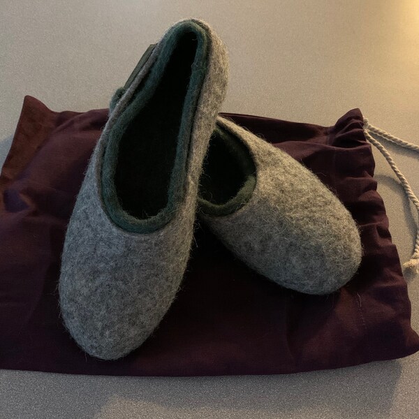 Playful Kids Wool Slippers, Toddler Home Slippers, Felted Wool Slippers ...