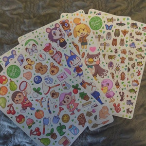 Animal Crossing Sticker Mega Pack Animal Crossing Stickers Items ...