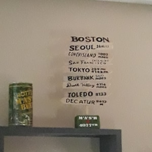 Mash 4077th Miniature Sign Post Mash 4077 - Etsy