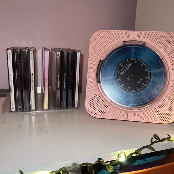 3D Printed CD Rack Vertical Storage Organizer (multiple Color and Size ...