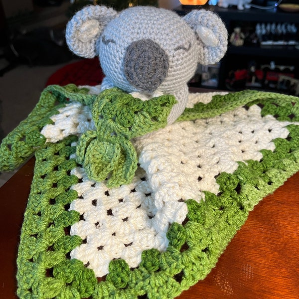 Niko the Koala Lovey Amigurumi Crochet Pattern - Etsy