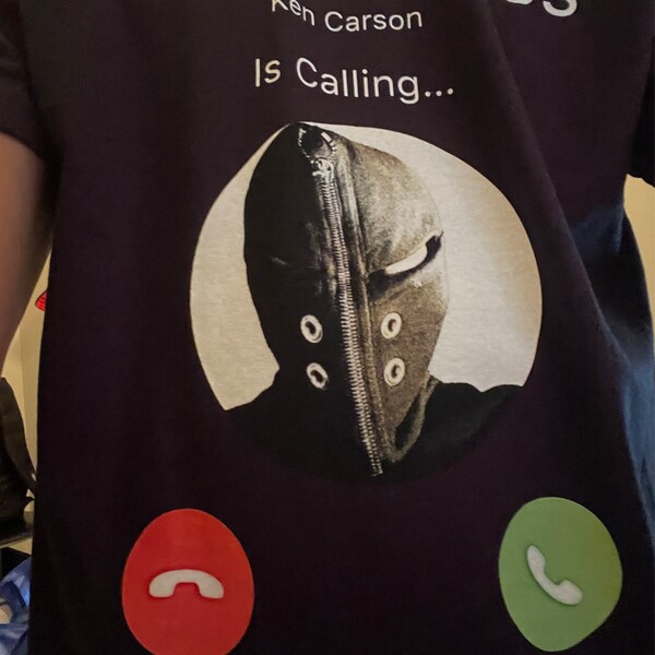 Ken Carson AGC Incoming Call Heavy Cotton Tee Shirt - Ken Carson A ...