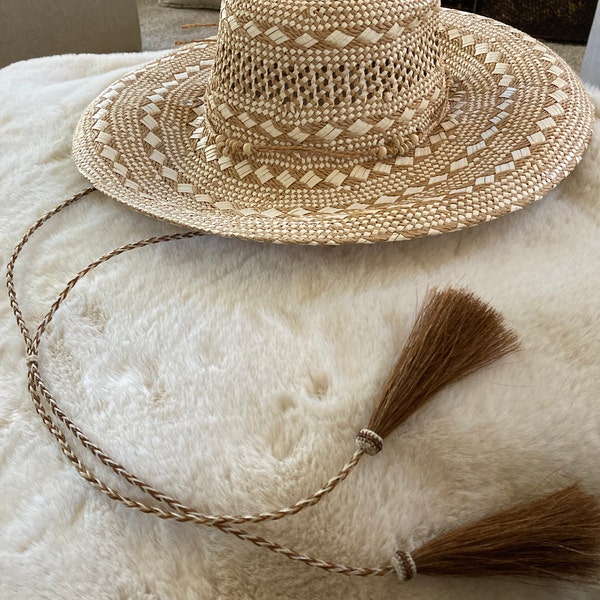 Cowboy Hat Stampede String, Cotter PIN STYLE, 11 COLORS Hand-braided ...