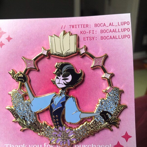 Infernal Divine Stolas Hard Enamel Pin - Etsy