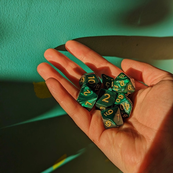 Grog I Critical Role Gift I Grog Inspired Dice I Glass Tube I Critical ...