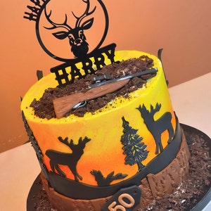 Delorean Back to the Future Birthday Car Mechanic Cake Topper ...