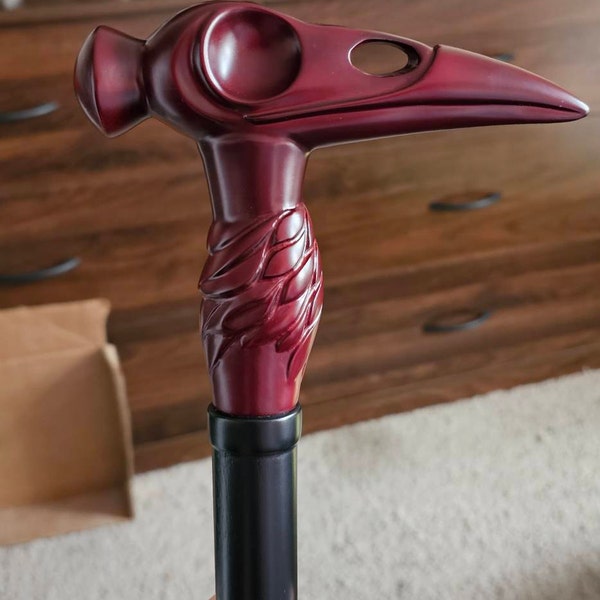 Walking Cane Crow Walking Stick, Raven Cane, Walking Cane for Men and ...